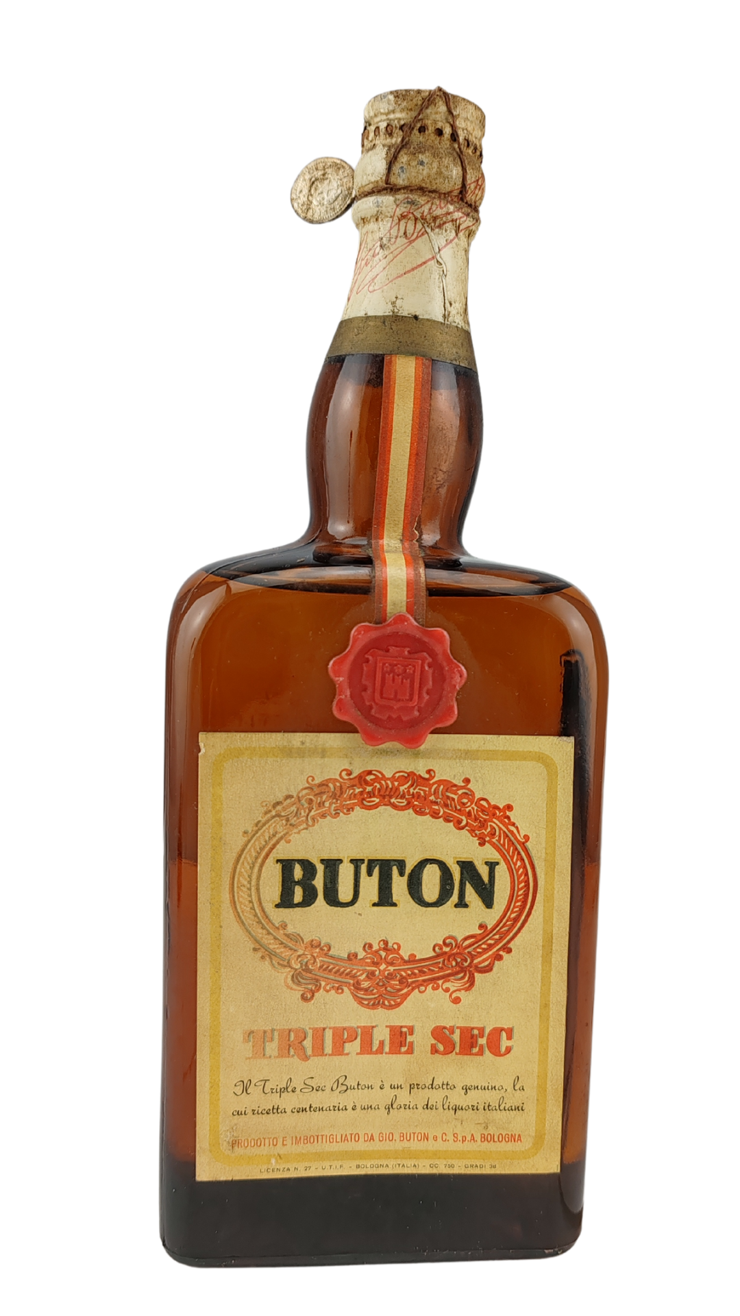 Triple Sec Buton 1950s – Winerited