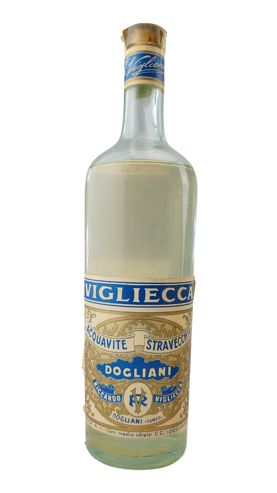 Grappa Vigliecca Dogliani 1940s – Winerited