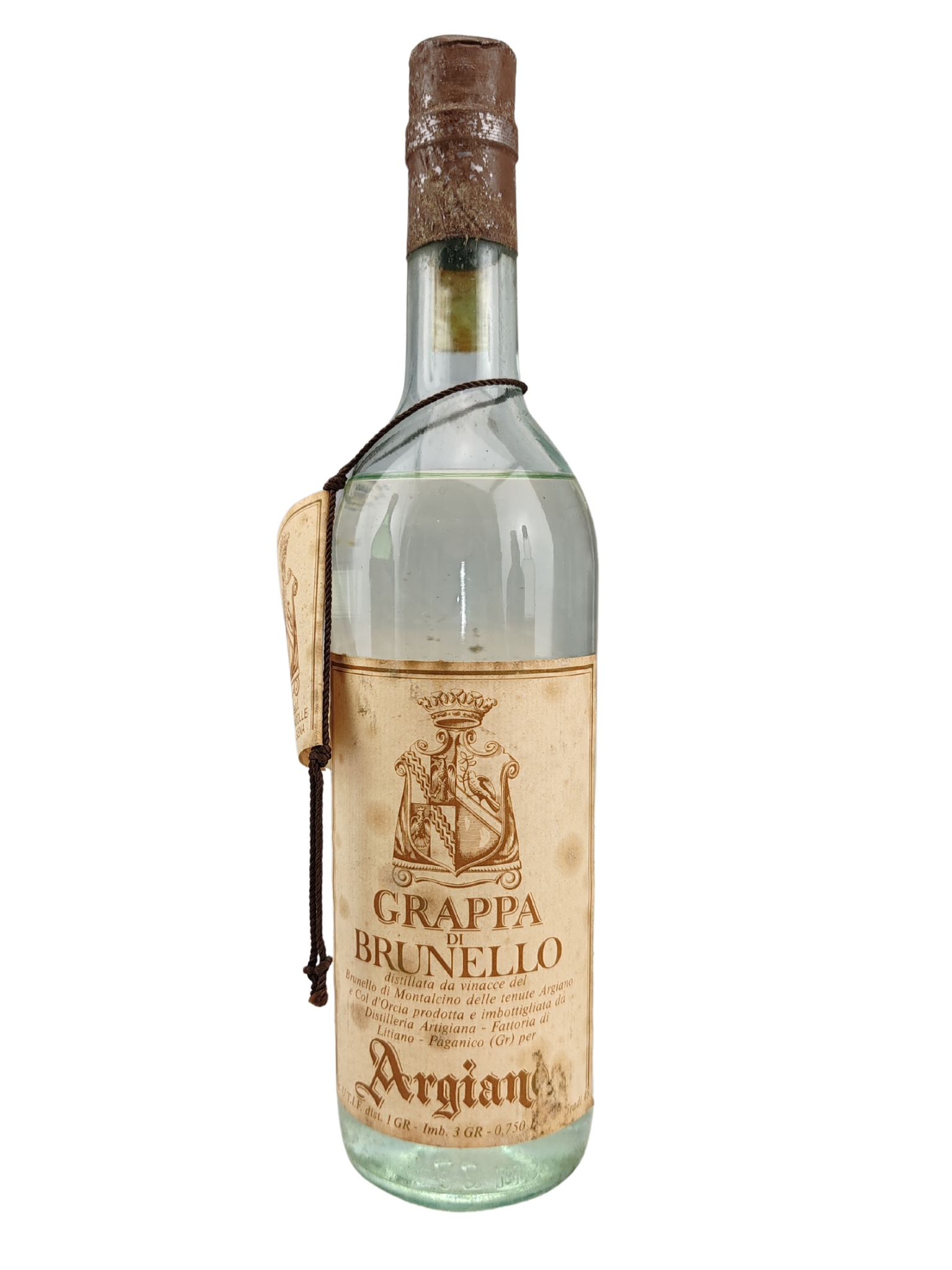 Grappa di Brunello Argiano 1960s – Winerited